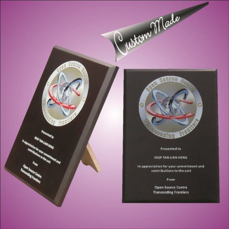 Full Colour UV Printed wooden Plaque